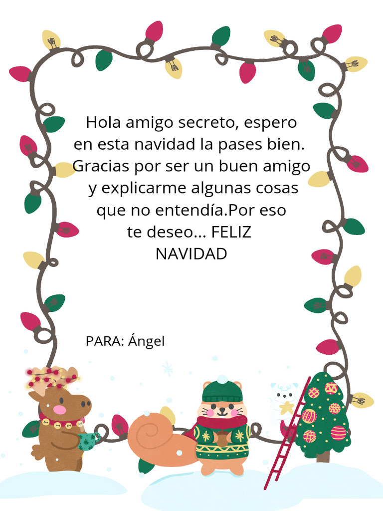 Carta Navidad Minimalista Colorida 20251215 101511 0000 | PDF