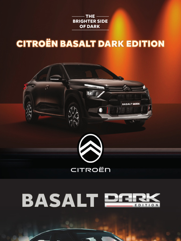 Basalt Dark Edition Brochure-Compressed | PDF | Motor Vehicle ...