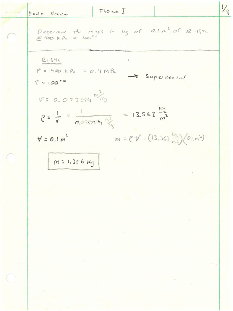 Final Review Solutions | PDF