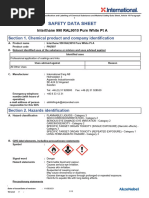 Finish Dishwasher Deep Cleaner SDS | PDF | Waste | Waste Management