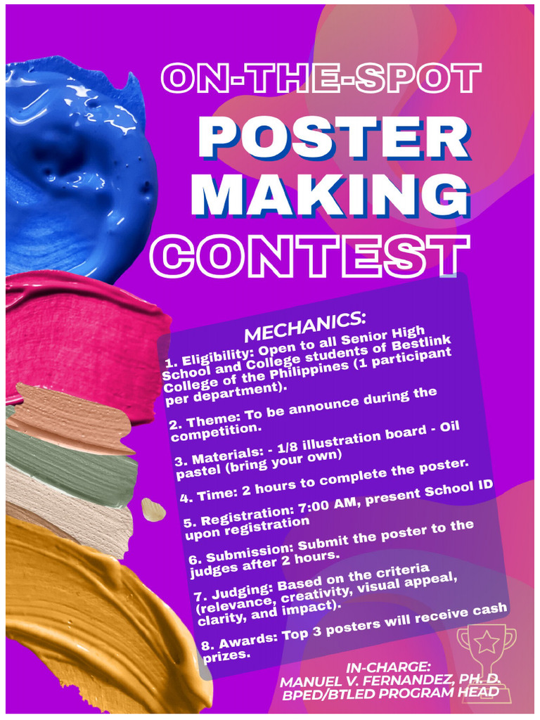 Poster Making Mechanics | PDF