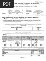 2025 SALN Form for Public Officials | PDF