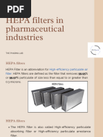 Excelair HEPA Filter Technical Guide | PDF | Polyurethane | Materials