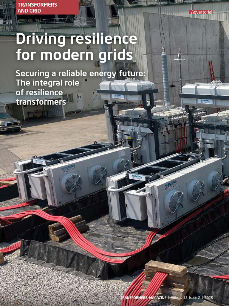 Driving Resilience For Modern Grid | PDF | Electrical Grid | Transformer