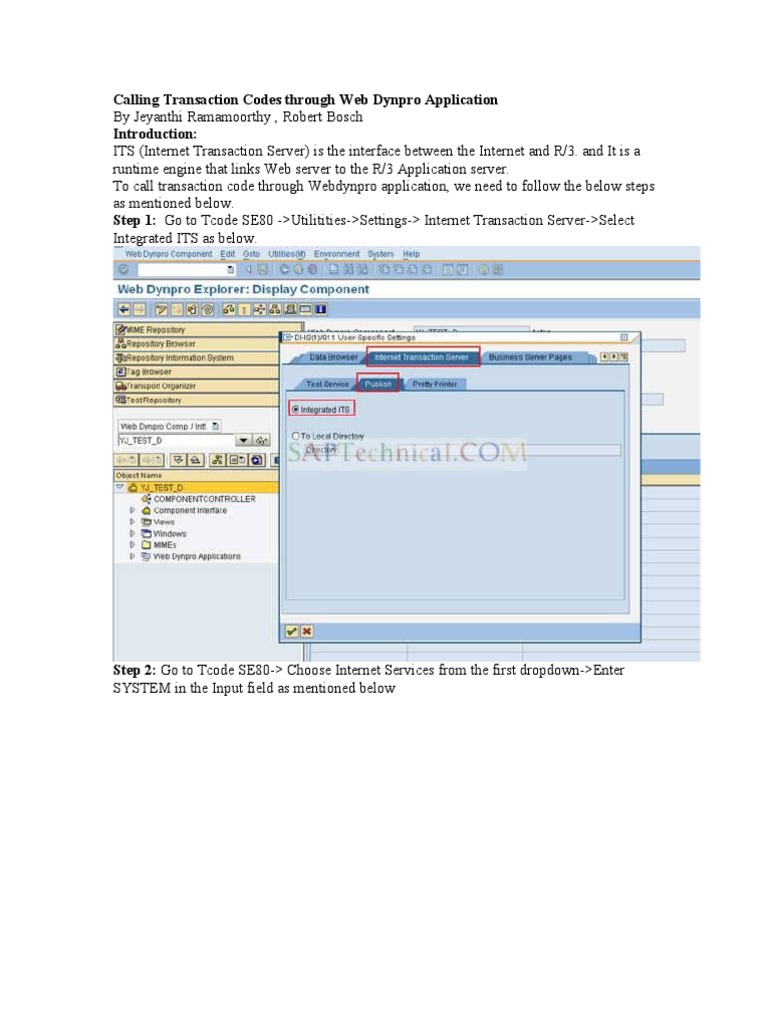 Call Transaction in WD Abap | PDF | Data Type | Parameter (Computer Programming)