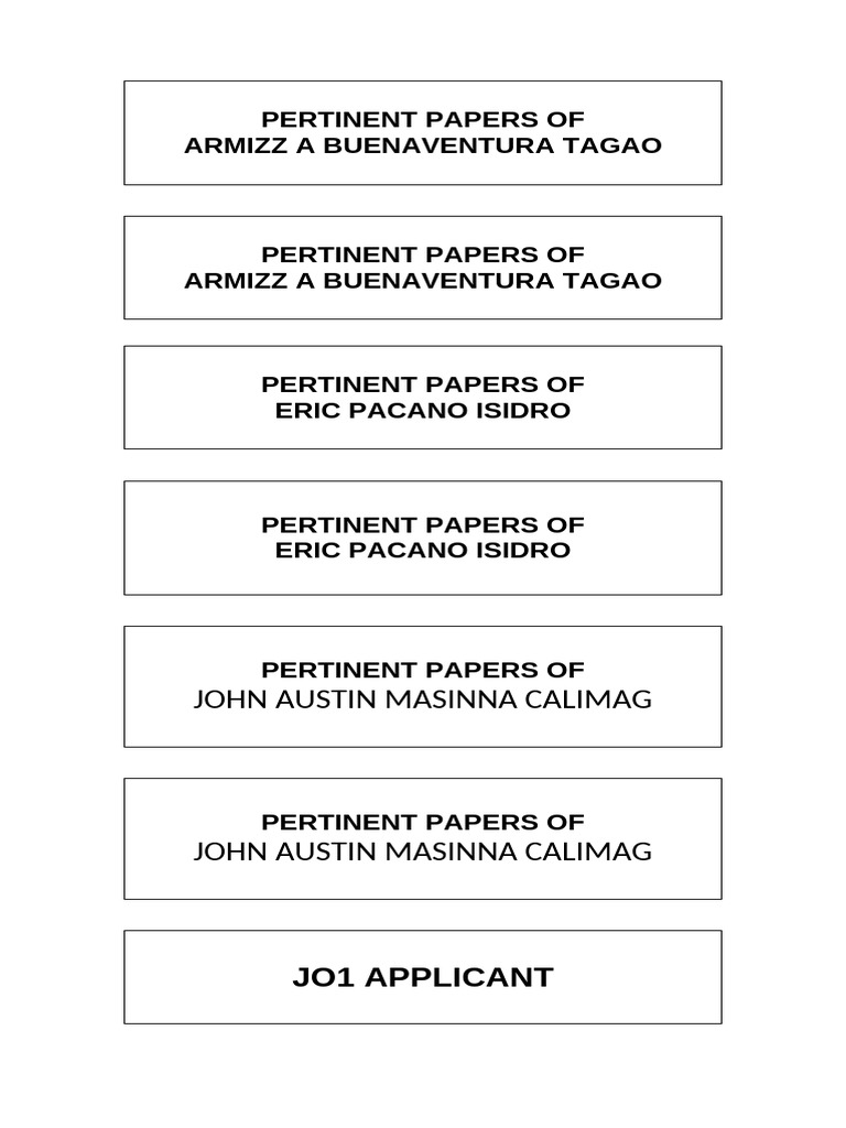 Table of Contents-Bjmp | PDF