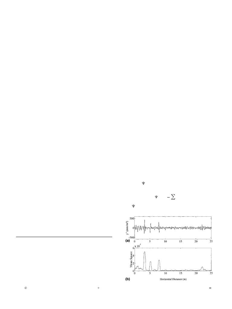 Classification of Road Surface Profiles | PDF | Amplitude