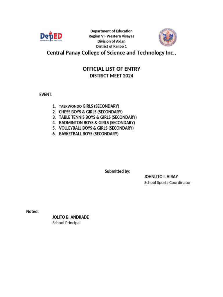 Department of Education | PDF