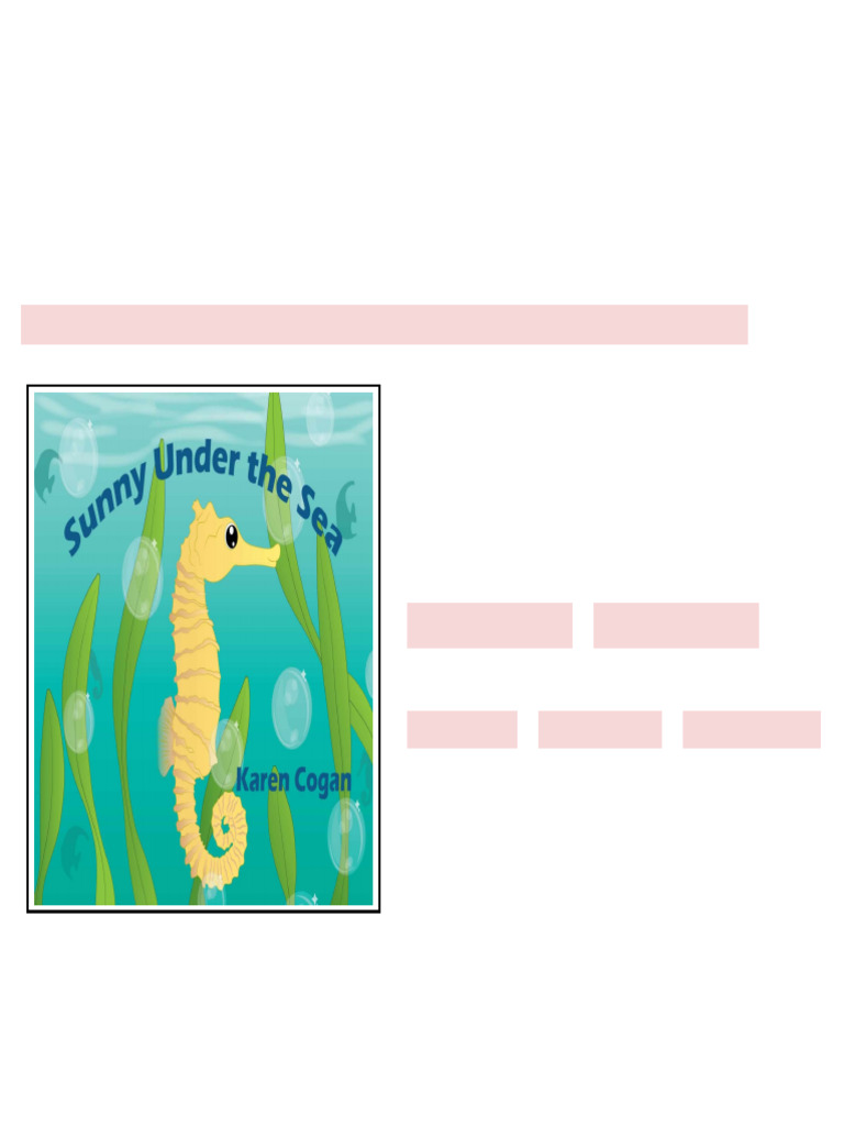 Sunny Under the Sea (God's Lessons for Little Kids) ebook seamless ...