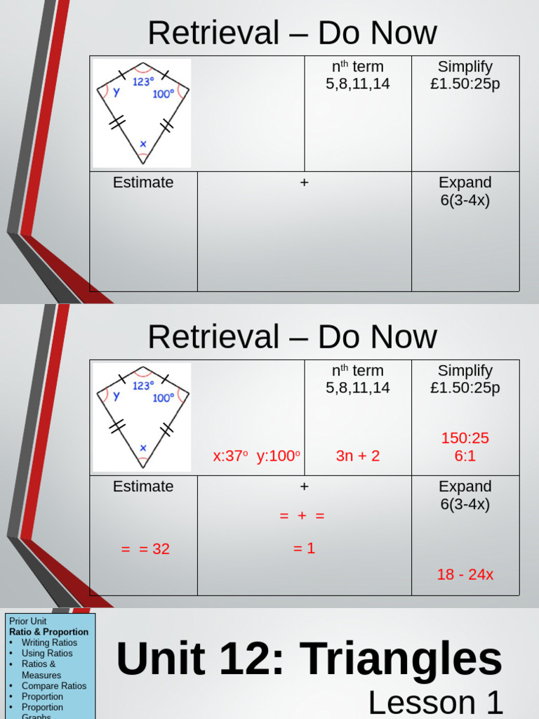 Lesson 1 Pythagoras' Theorem | PDF | Trigonometry | Triangle