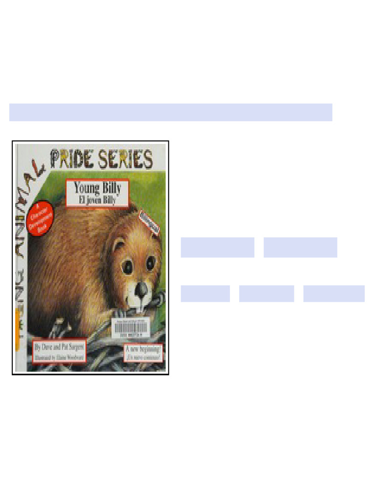 Young Billy = El joven Billy ebook accessible full chapters | PDF