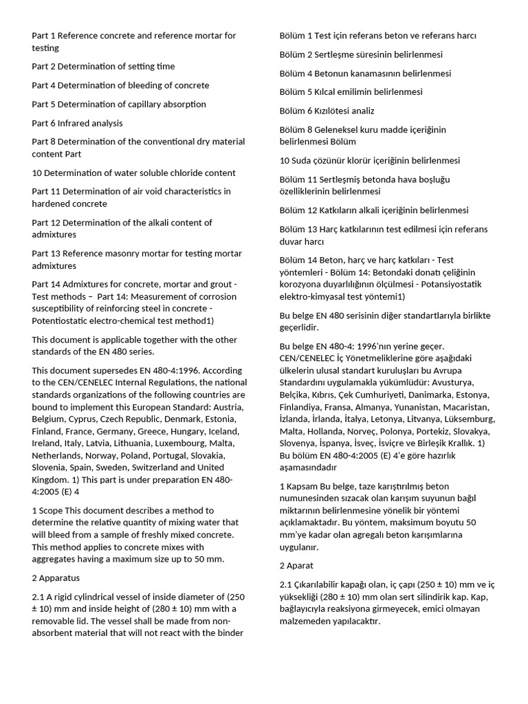 BS en 480-5 | PDF
