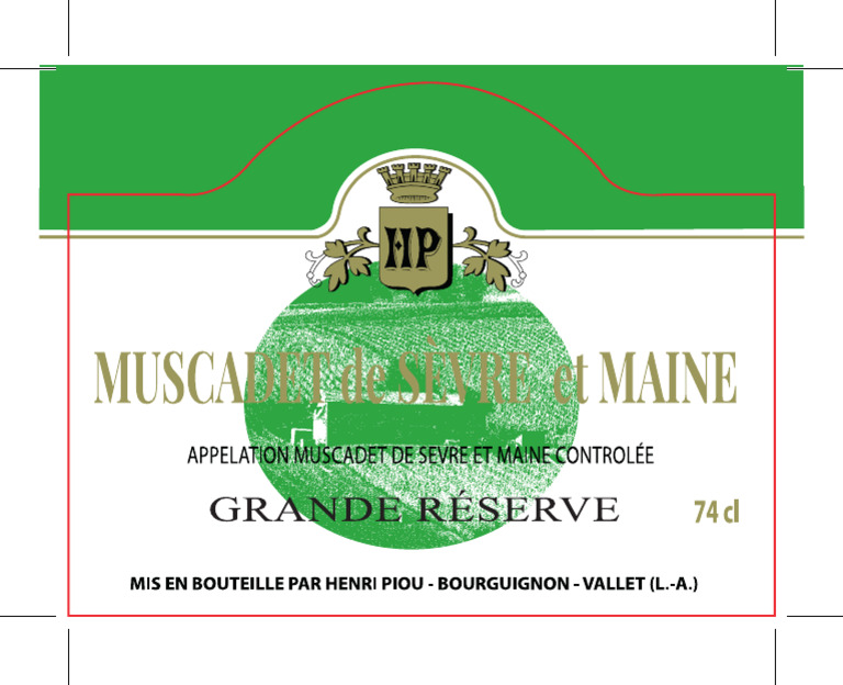 Etiquette Vignoble Piou 3 Coul À Imposer | PDF