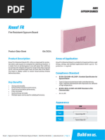 STC 55 1-Hour Fire Rated Wall Detail | PDF | Economic Sectors | Building