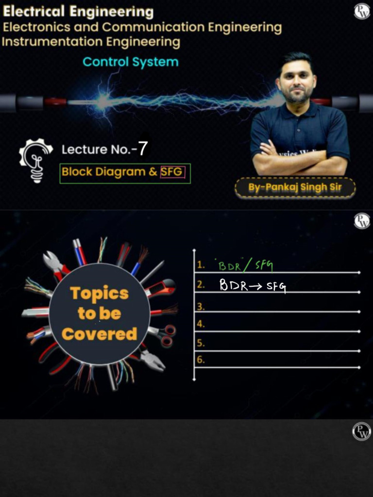 Block Diagram and SFG 07 Class Notes | PDF