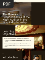 Marriott Night Audit Checklist | PDF | Revenue | Business