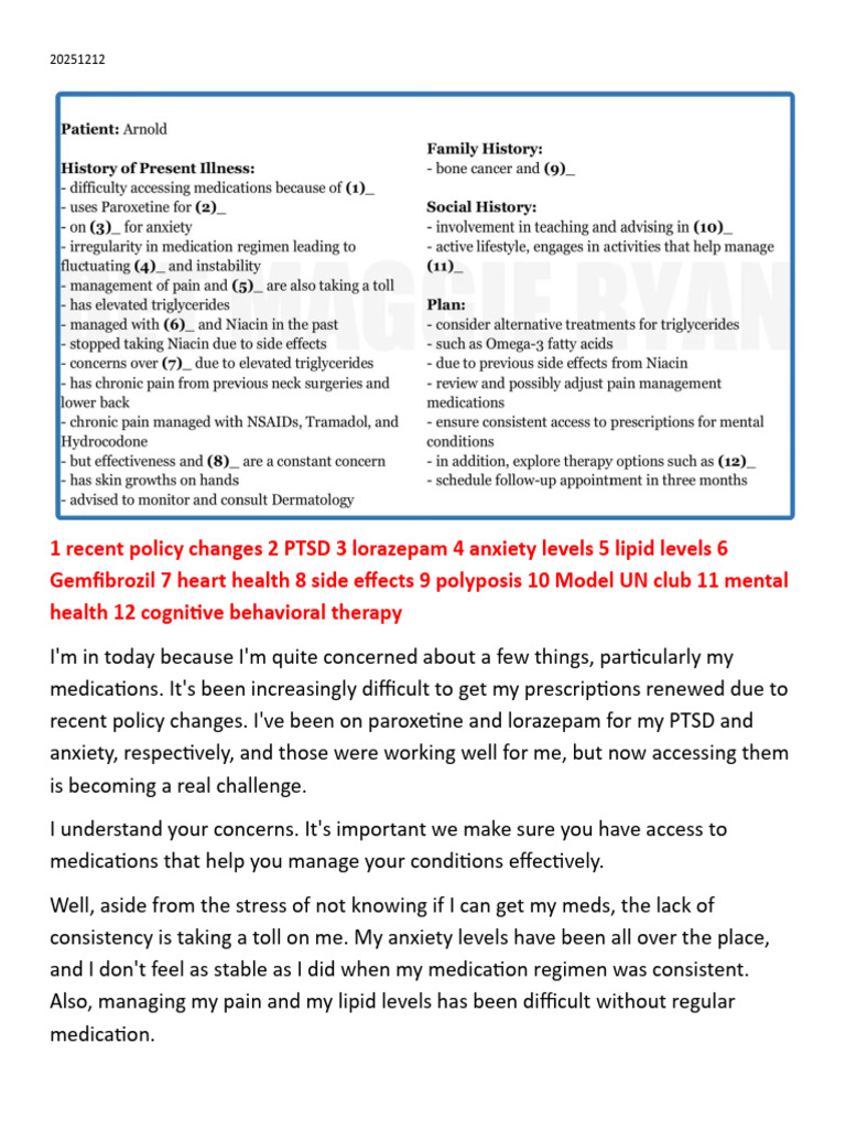 20251212 Maggie | PDF | Opioid Use Disorder | Addiction