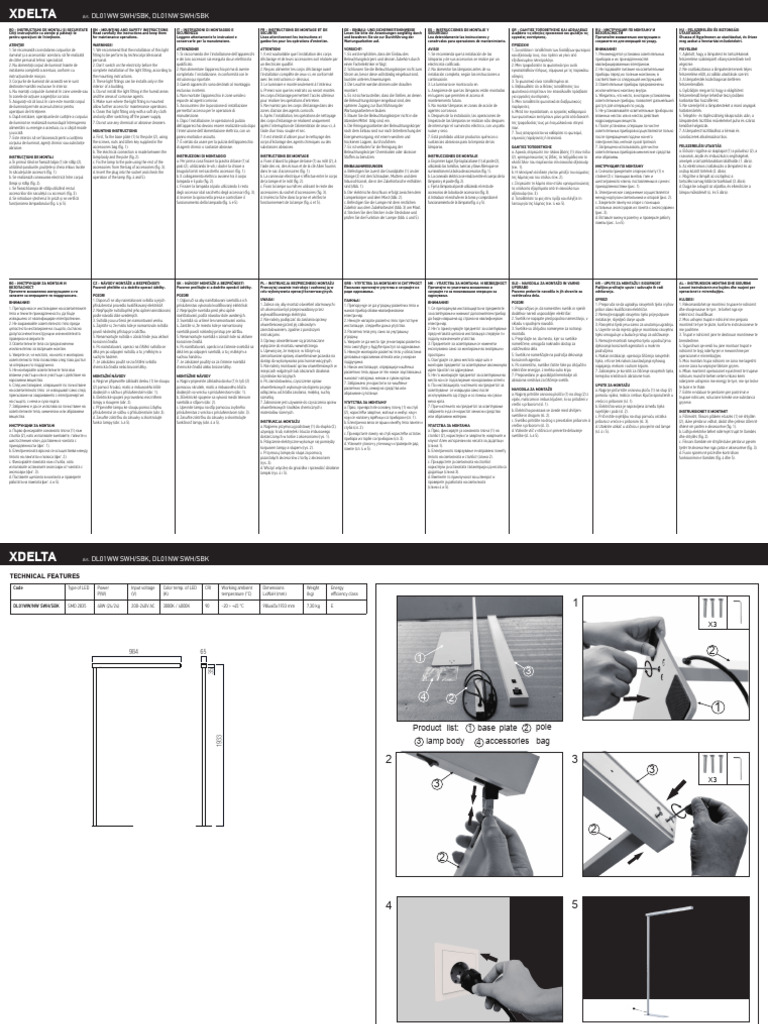 Mounting Instructions Xdelta | PDF