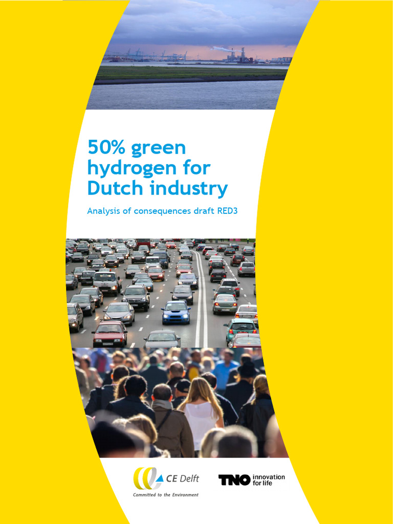 CE Delft 210426 50 Percent Green Hydrogen For Dutch Industry FINAL ...