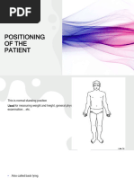 Body Positioning Definitions | PDF | Anatomical Terms Of Location