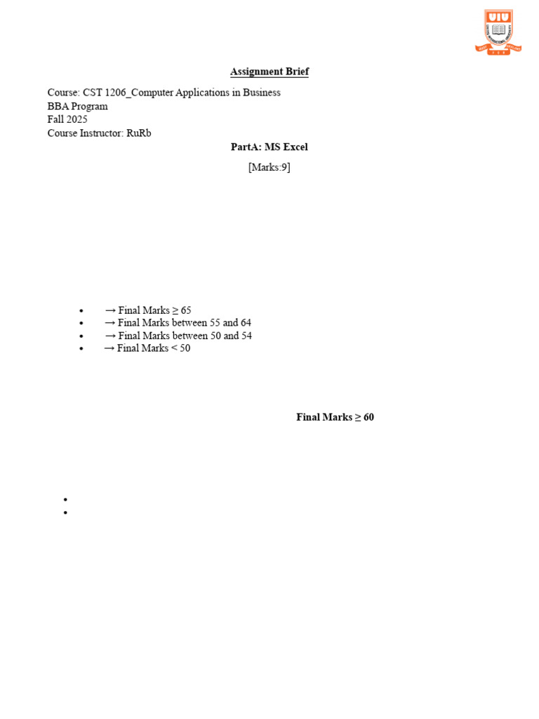 Assignment Brief | PDF
