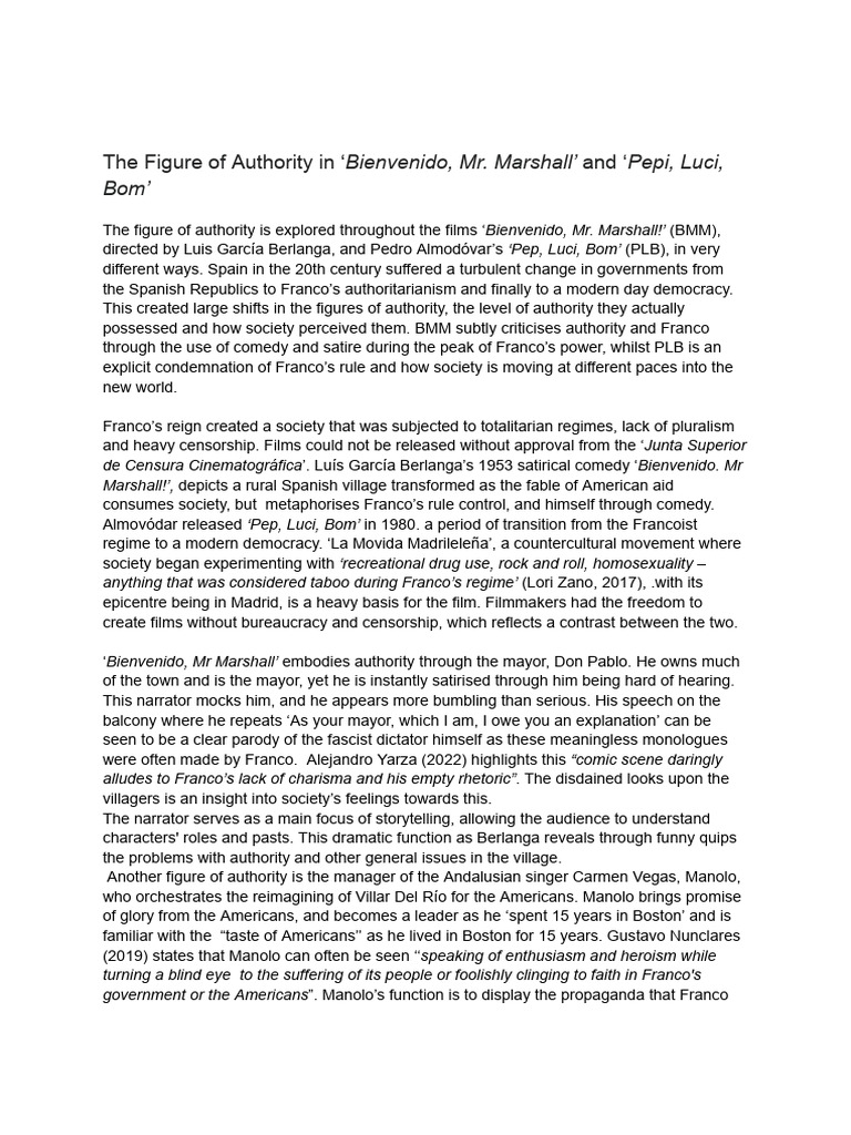The Figure of Authority | PDF | Francisco Franco