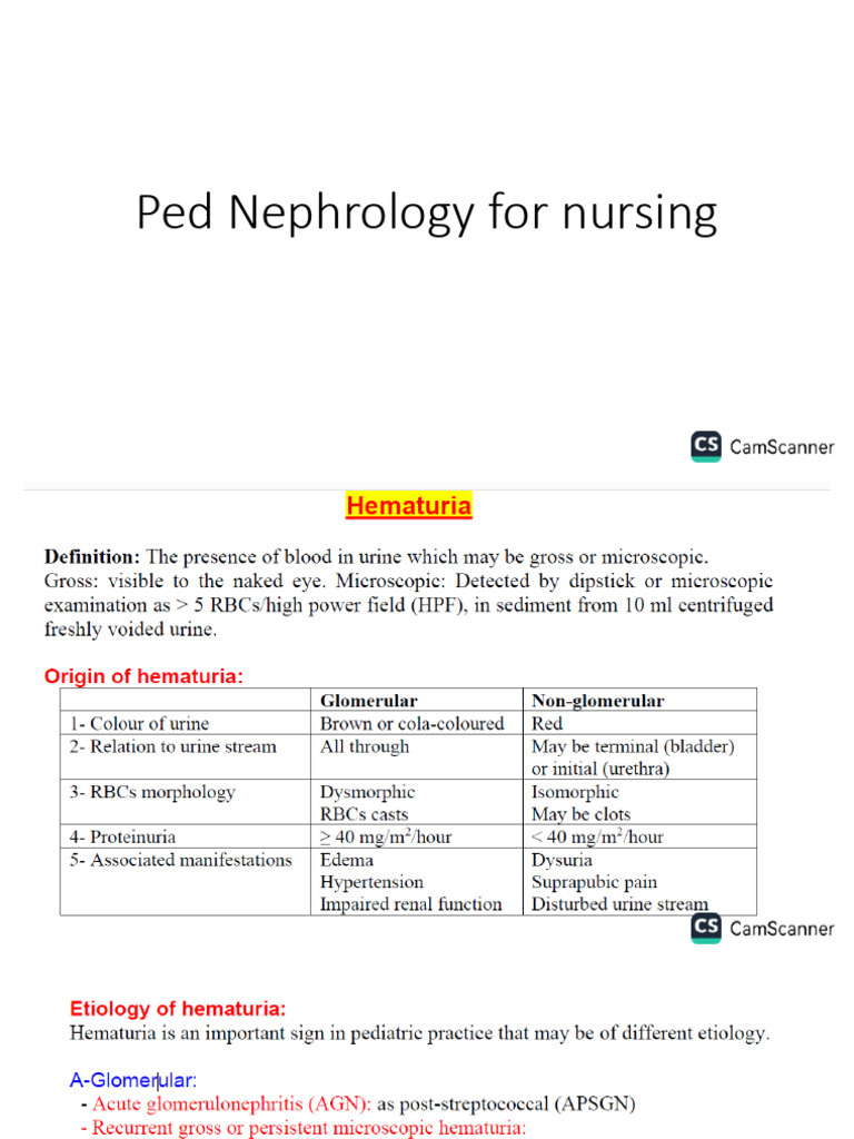 2 - Pediatric Nephrology | PDF