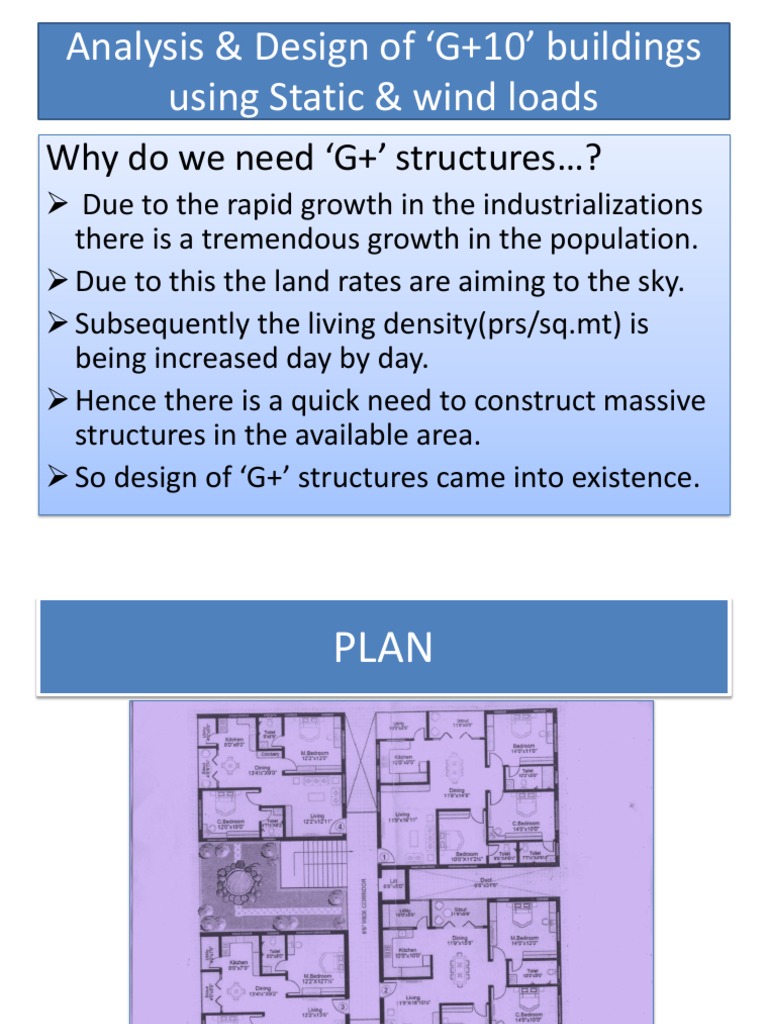 Analysis & Design of G+10' Buildings | PDF | Home & Garden | Computers