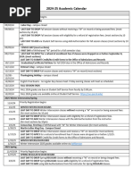 Juilliard Academic Calendar 2024-2025 | PDF | Academic Term | Higher ...