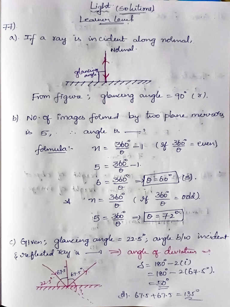 Light Learner Level Solutions | PDF