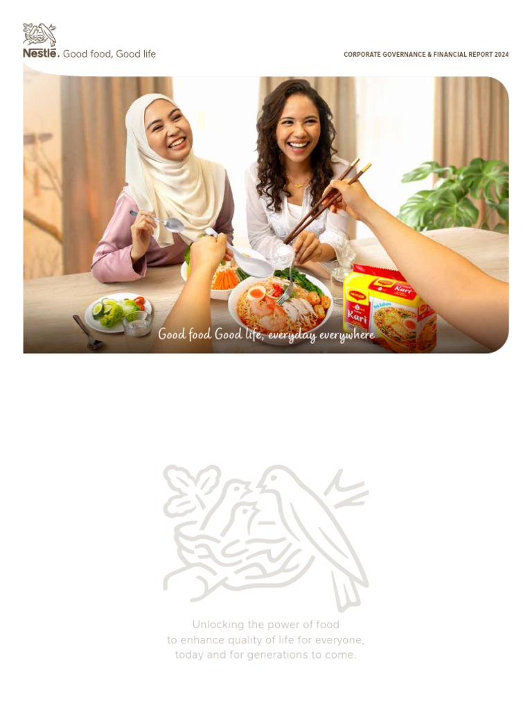Annual Report Nestle 2024 | PDF | Regulatory Compliance | Governance