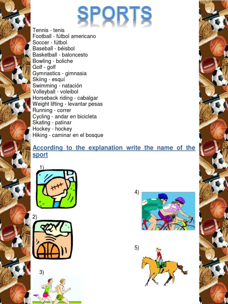 Sports | PDF | Sports & Recreation