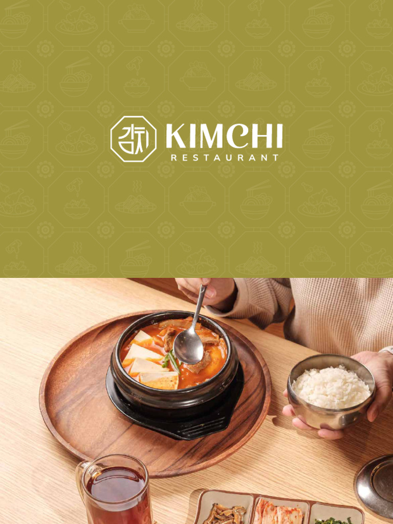 Kimchi - 2024MenuDesign - R16 (Mobile View) Compressed | PDF | Korean ...
