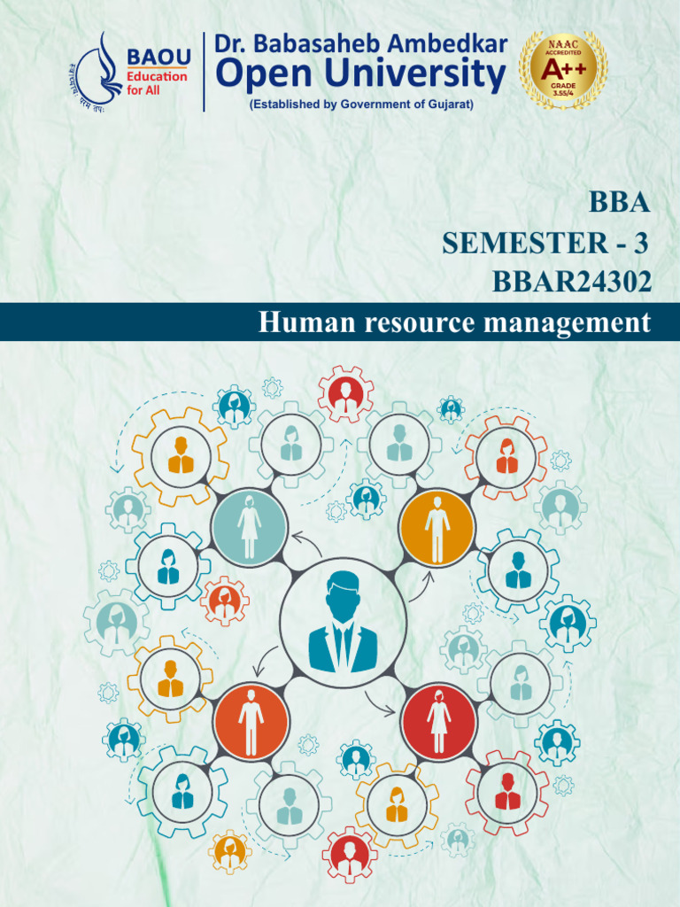 HRM Final Book 724 Copy | PDF | Human Resource Management | Human Resources