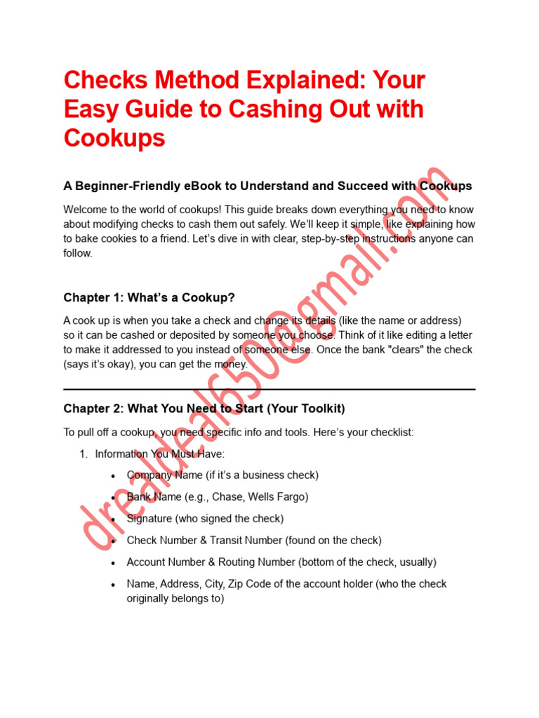 Checks Method Explained | PDF | Banks | Computing