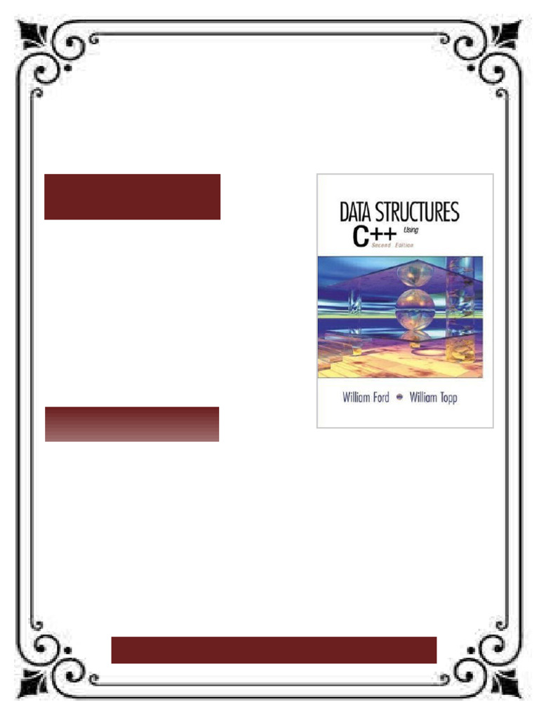 Data Structures with C Using STL 2nd Edition William H. Ford ebook ...