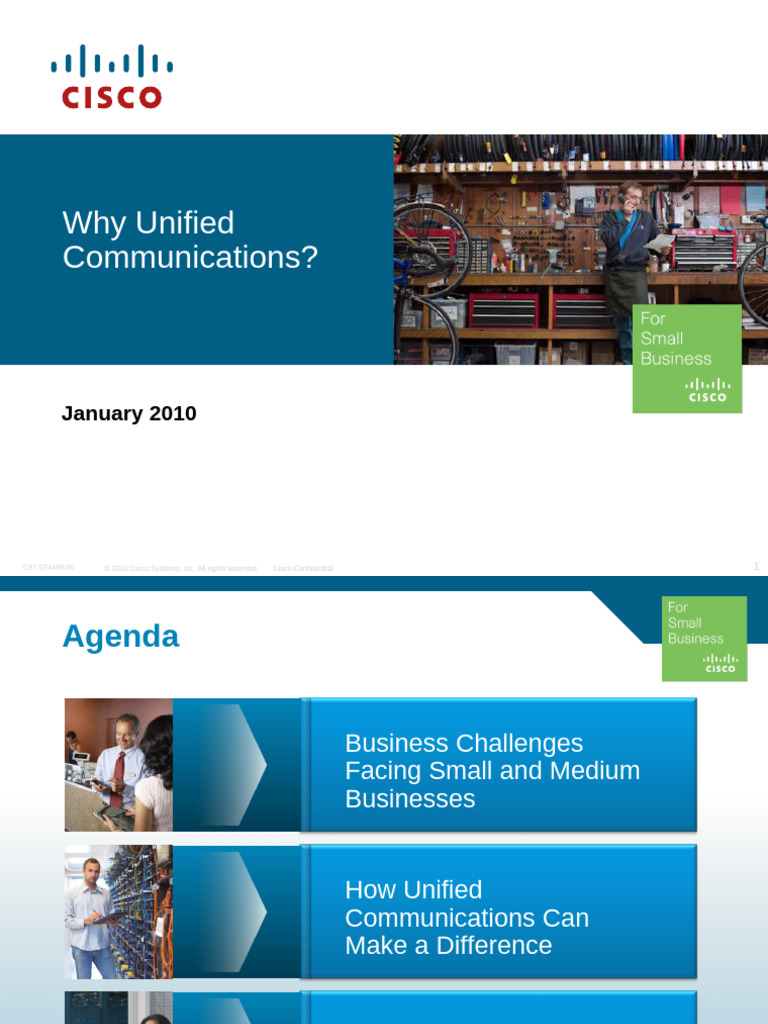 Why Unified Communications | PDF | Voicemail | Telephone