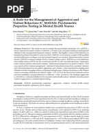 DASA-IV: Inpatient Aggression Assessment | PDF | Anger | Aggression