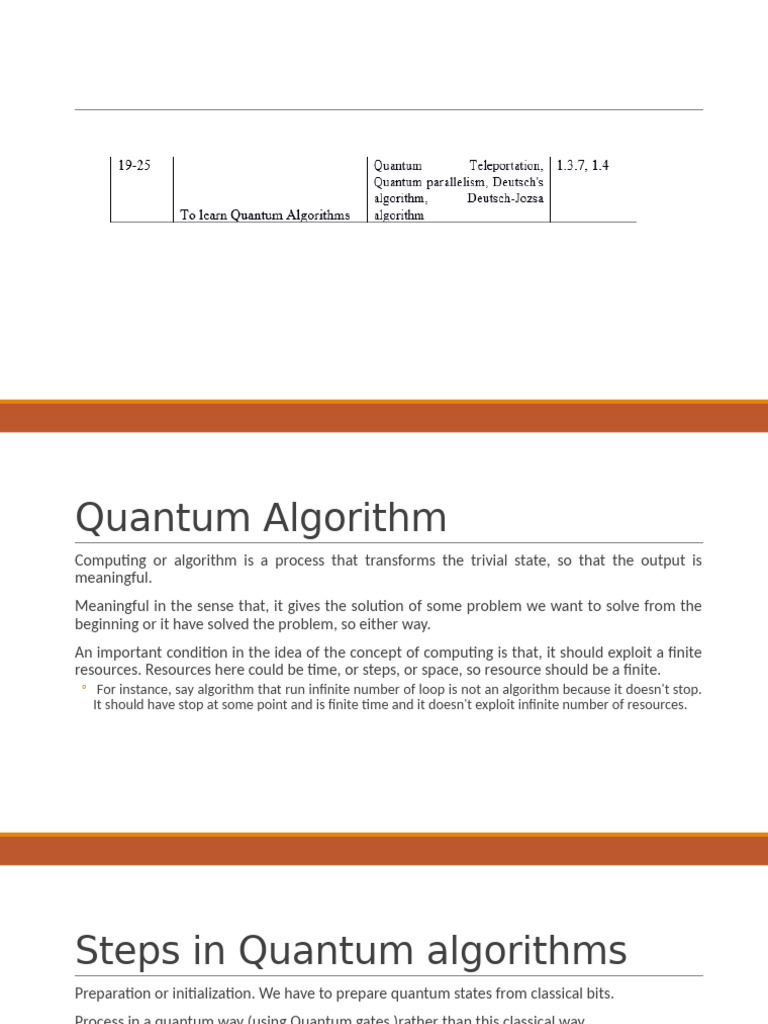 4 Quantum Algorithms | PDF | Applied Mathematics | Theoretical Physics