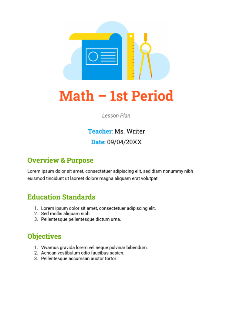 Lesson Plan | PDF