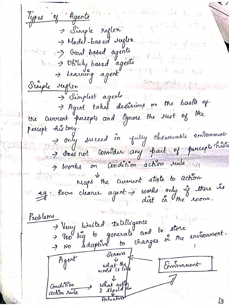 Types of Agent | PDF