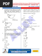 IIITH UGEE 2025 Question Paper | PDF | Acid | Ph