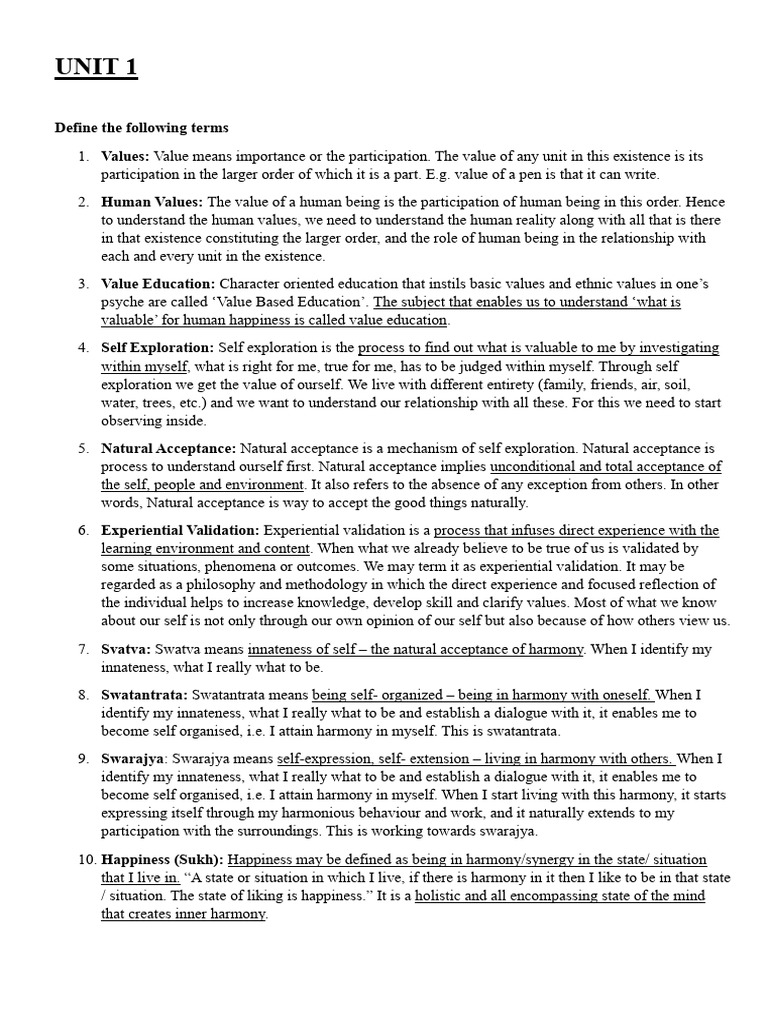 SPPU QB With Solutions-1 | PDF | Happiness | Consciousness