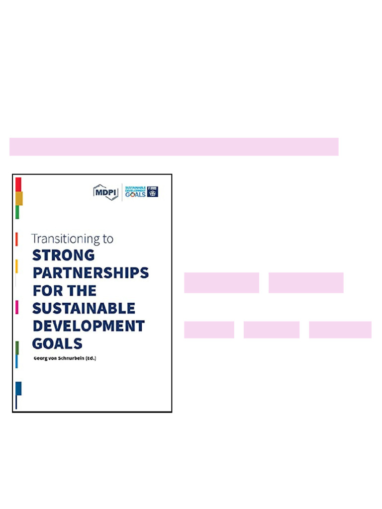 Transitioning to Strong Partnerships for the Sustainable Development ...