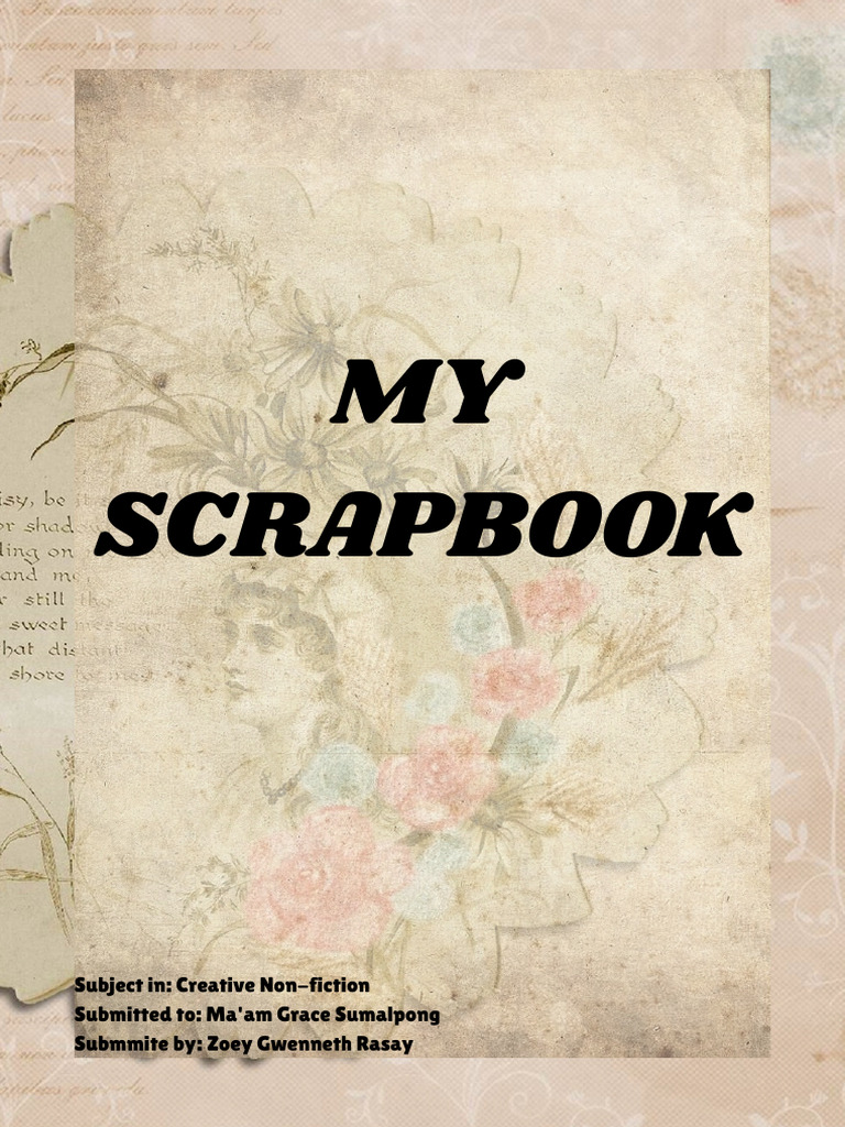 Beige Vintage Old Paper Ephemera Vase Stationery A4 Document_20260106 ...