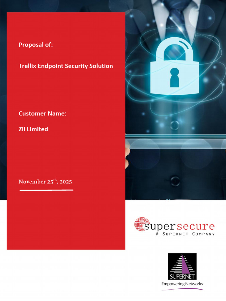 Proposal - Trellix Endpoint Security - New - Zil Limited - Supernet ...