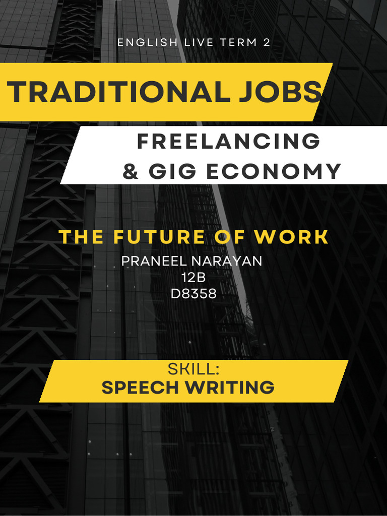 Black Yellow Modern Job Vacancy Poster | PDF