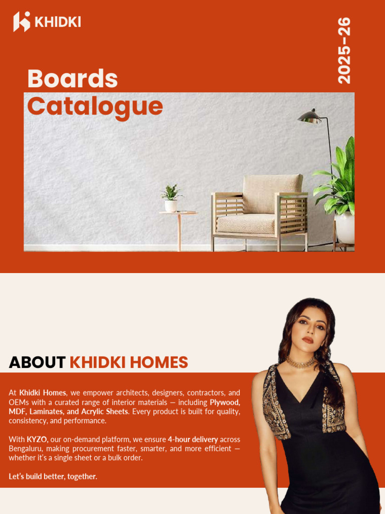 Khidki Catalogue | PDF | Plywood | Building Materials
