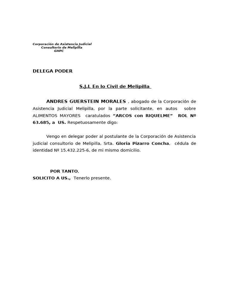Delega Poder 29 | PDF