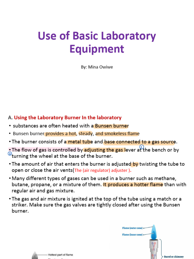 Lab 1 Use of Basic Laboratory Equipment PDF | PDF | Weighing Scale